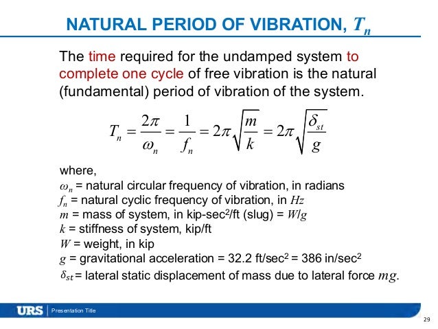 Seismic Design Basics - Superstructure