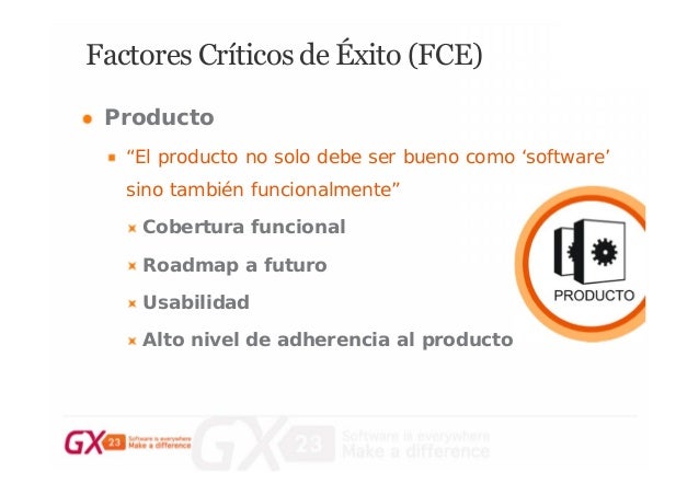 Factores Críticos De éxito En Implementaciones Grp