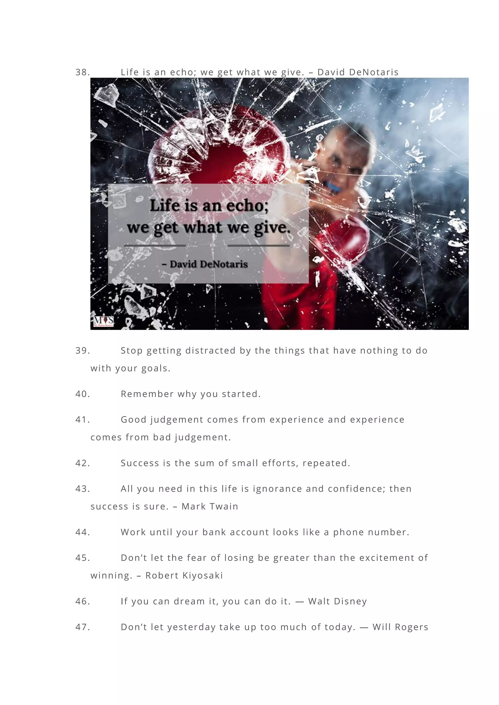 151 inspiring life mottos and quotes to live by | PDF