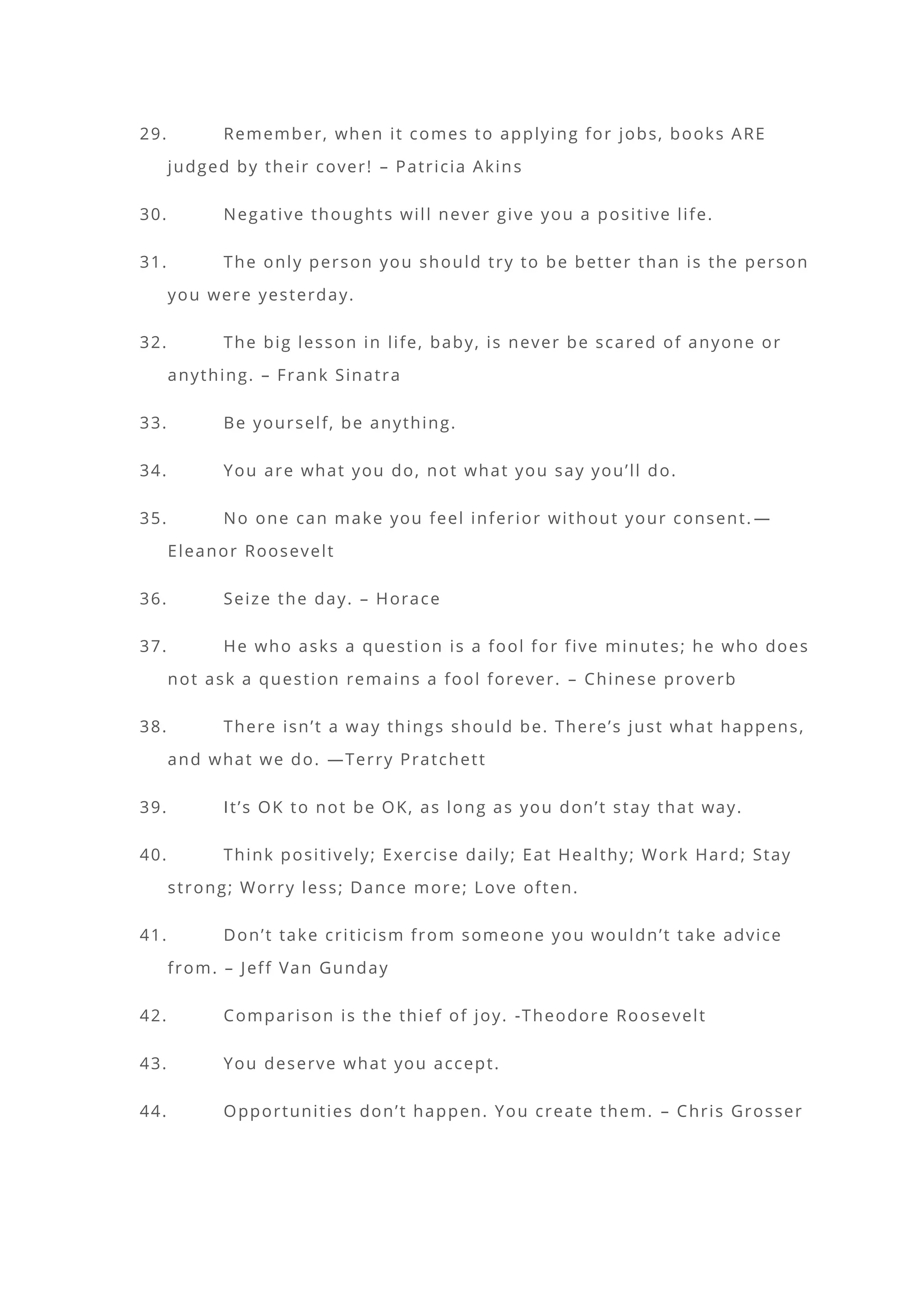 151 inspiring life mottos and quotes to live by | PDF