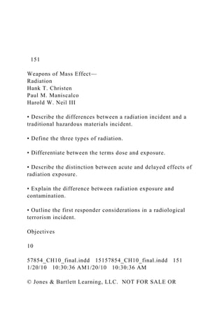 151Weapons of Mass Effect—RadiationHank T. Christen.docx