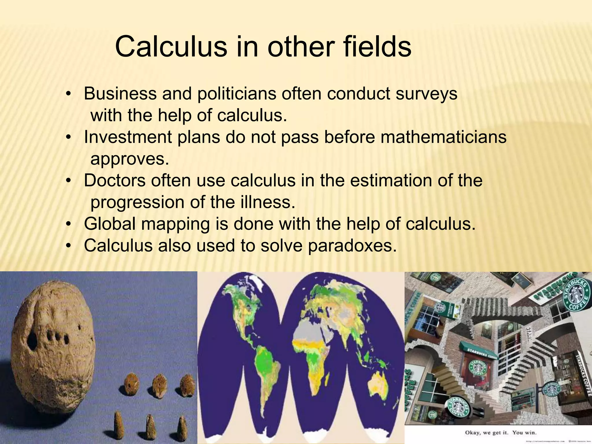 Application of real life in calculus | PPTX