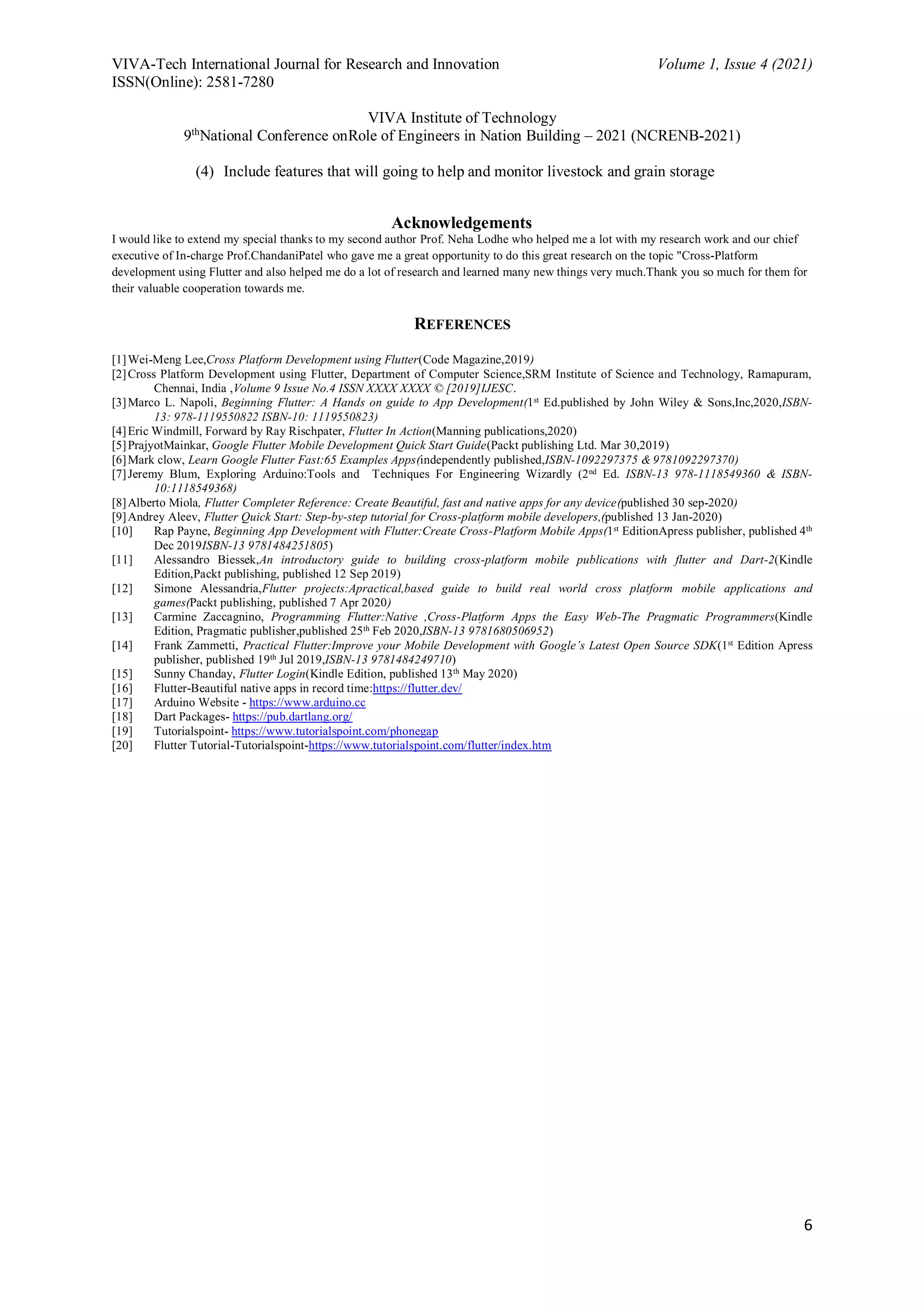 Cross Platform Development Using Flutter | PDF