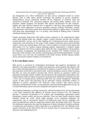 Harnessing AI for Data Privacy through a Multidimensional Framework | PDF