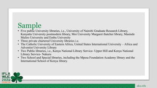 Green Initiatives Towards a Sustainable Future: Insights from Libraries ...