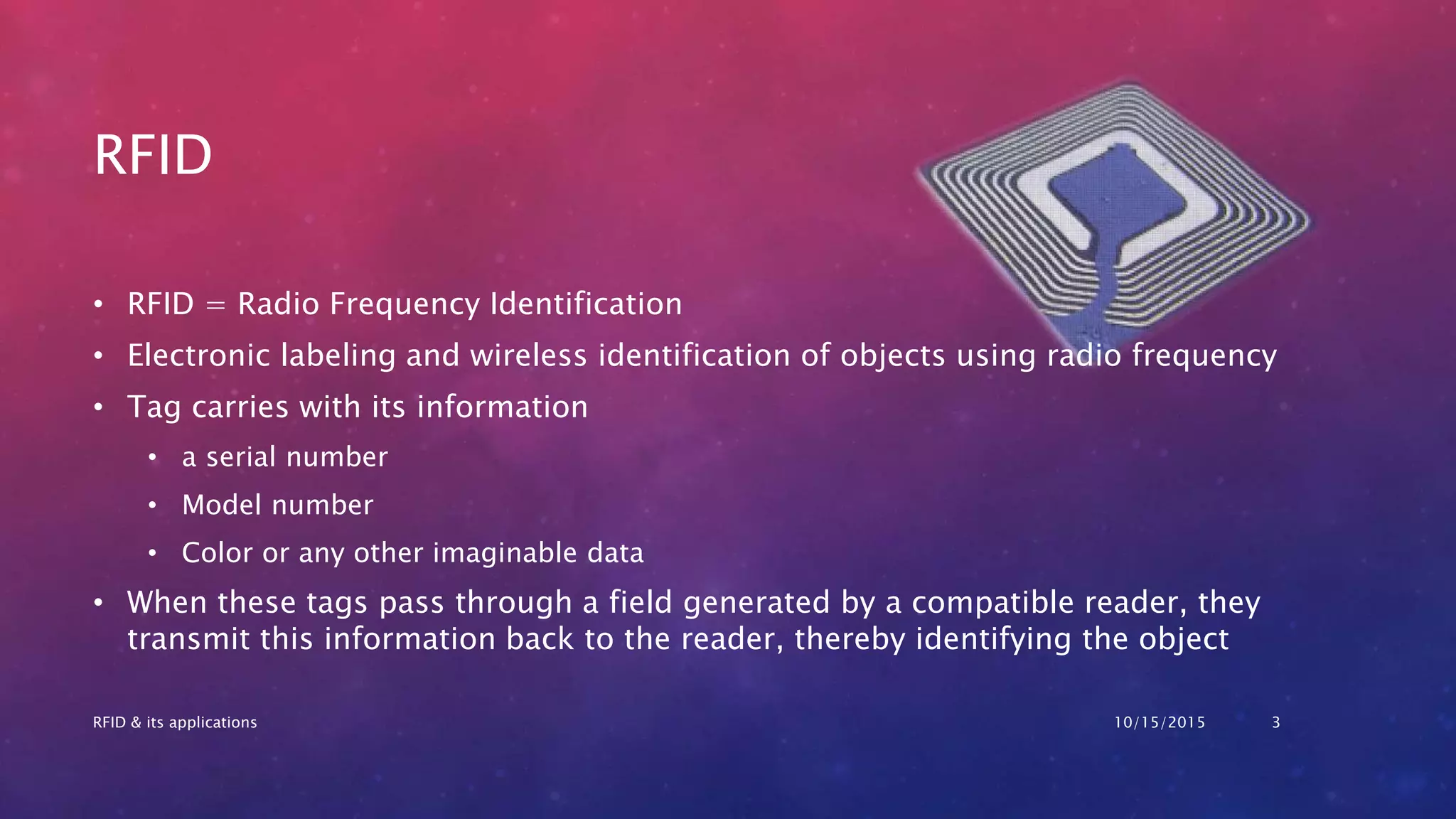 RFID application | PPT