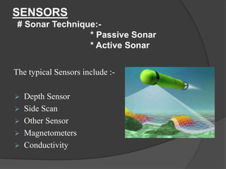 autonomous underwater vehicles | PPTX