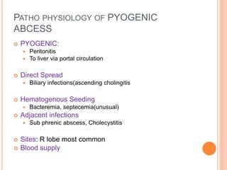 liver abscess | PPTX