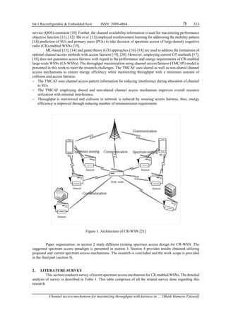 Channel access mechanism for maximizing throughput with fairness in wireless sensor networks | PDF