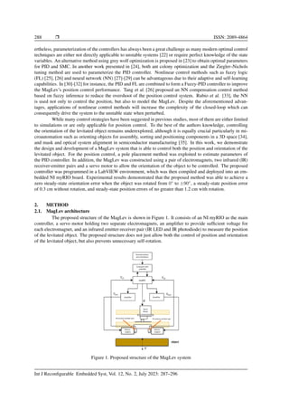 Development of magnetic levitation system with position and orientation control | PDF | Radio ...