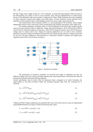 Unified Power Quality Conditioner Model Based with Series and Shunt ...