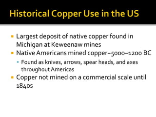 1521563016820 copper mining_processing_lecture_final | PPTX