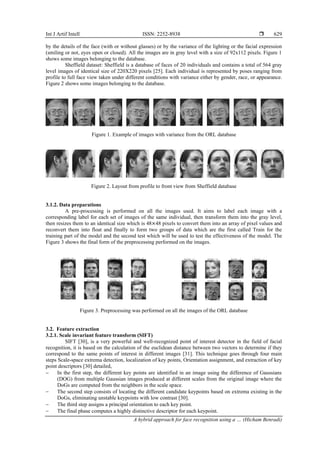 A hybrid approach for face recognition using a convolutional neural network combined with ...