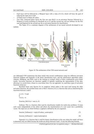 A hybrid approach for face recognition using a convolutional neural network combined with ...