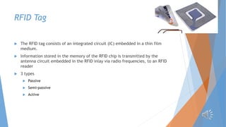 RFID Application | PPTX