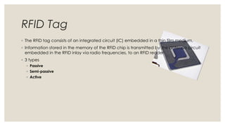 RFID AND ITS APPLICATION | PPT