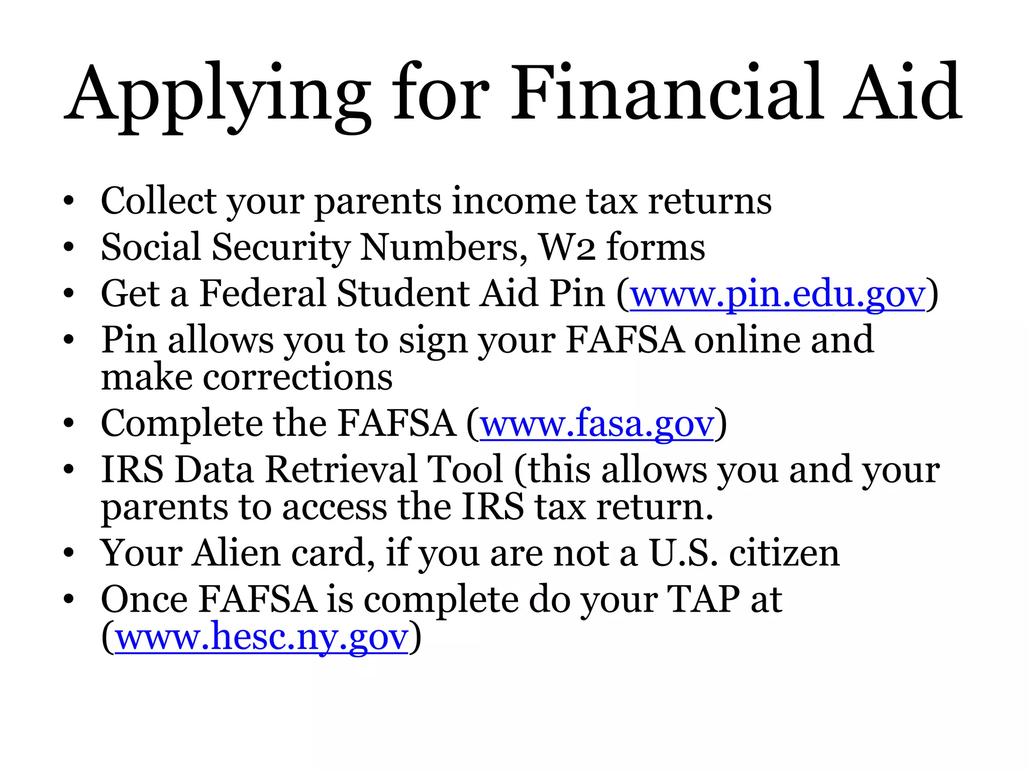 College Presentation | PPTX | Student Financial Aid | Financial Assistance