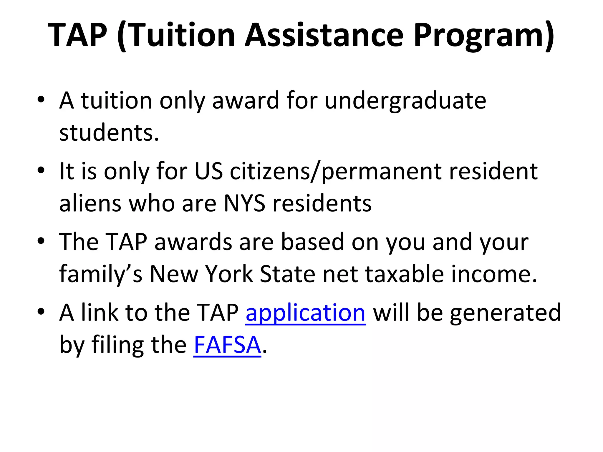 College Presentation | PPTX | Student Financial Aid | Financial Assistance