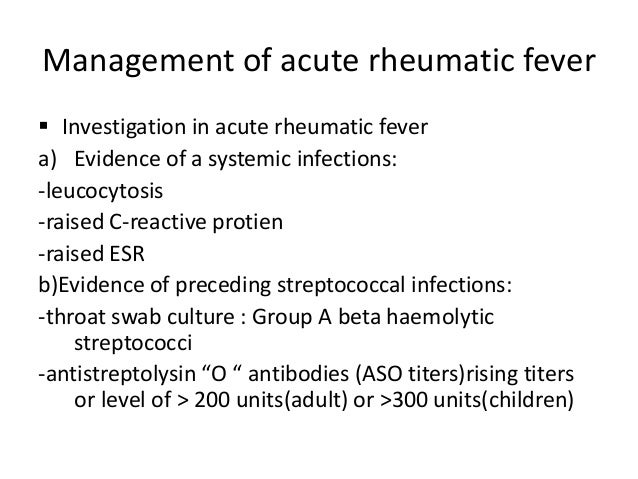 Rheumatic Fever