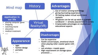 VR technology.pptx | Virtual Reality | Technology & Computing