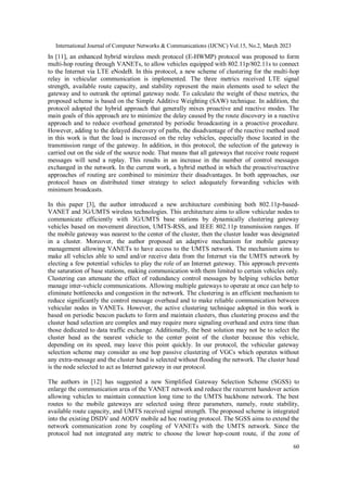 AN EFFICIENT MOBILE GATEWAY SELECTION AND DISCOVERY BASED-ROUTING PROTOCOL IN HETEROGENEOUS LTE ...