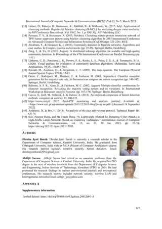 Detection of Peer-to-Peer Botnets using Graph Mining | PDF