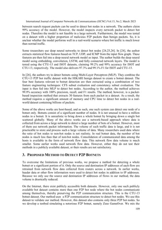 Detection of Peer-to-Peer Botnets using Graph Mining | PDF