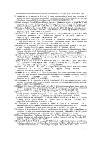 SECURE ROUTING PROTOCOL TO MITIGATE ATTACKS BY USING BLOCKCHAIN TECHNOLOGY IN MANET | PDF