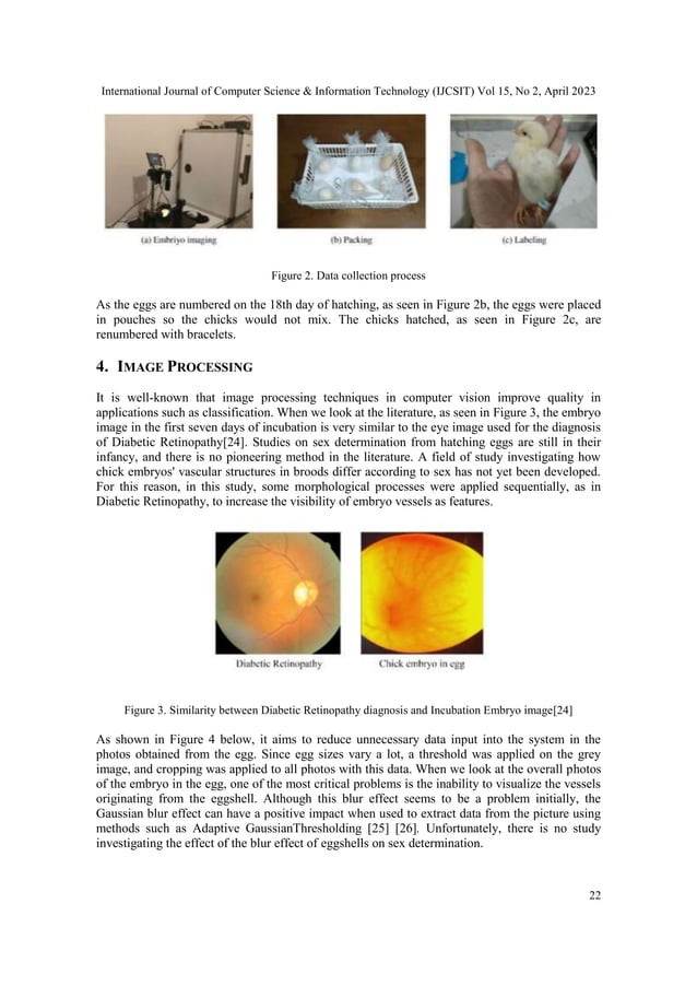 Sex Detection In The Early Stage Of Fertilized Chicken Eggsvia Image