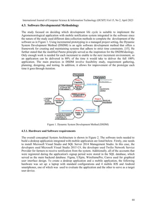 The Development of Climate Agrometeorological Application for Farmers in Namibia | PDF