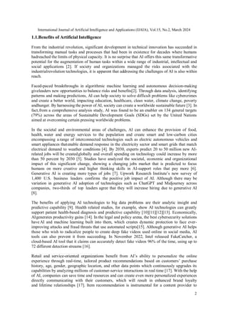 THE TRANSFORMATION RISK-BENEFIT MODEL OF ARTIFICIAL INTELLIGENCE:BALANCING RISKS AND BENEFITS ...