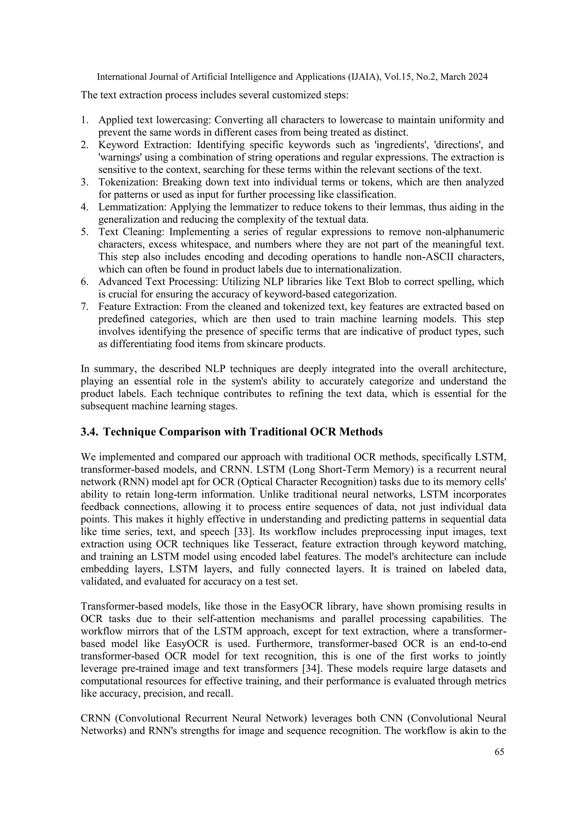 INFORMATION EXTRACTION FROM PRODUCT LABELS: A MACHINE VISION APPROACH | PDF | Artificial ...