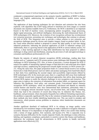 INFORMATION EXTRACTION FROM PRODUCT LABELS: A MACHINE VISION APPROACH | PDF | Artificial ...