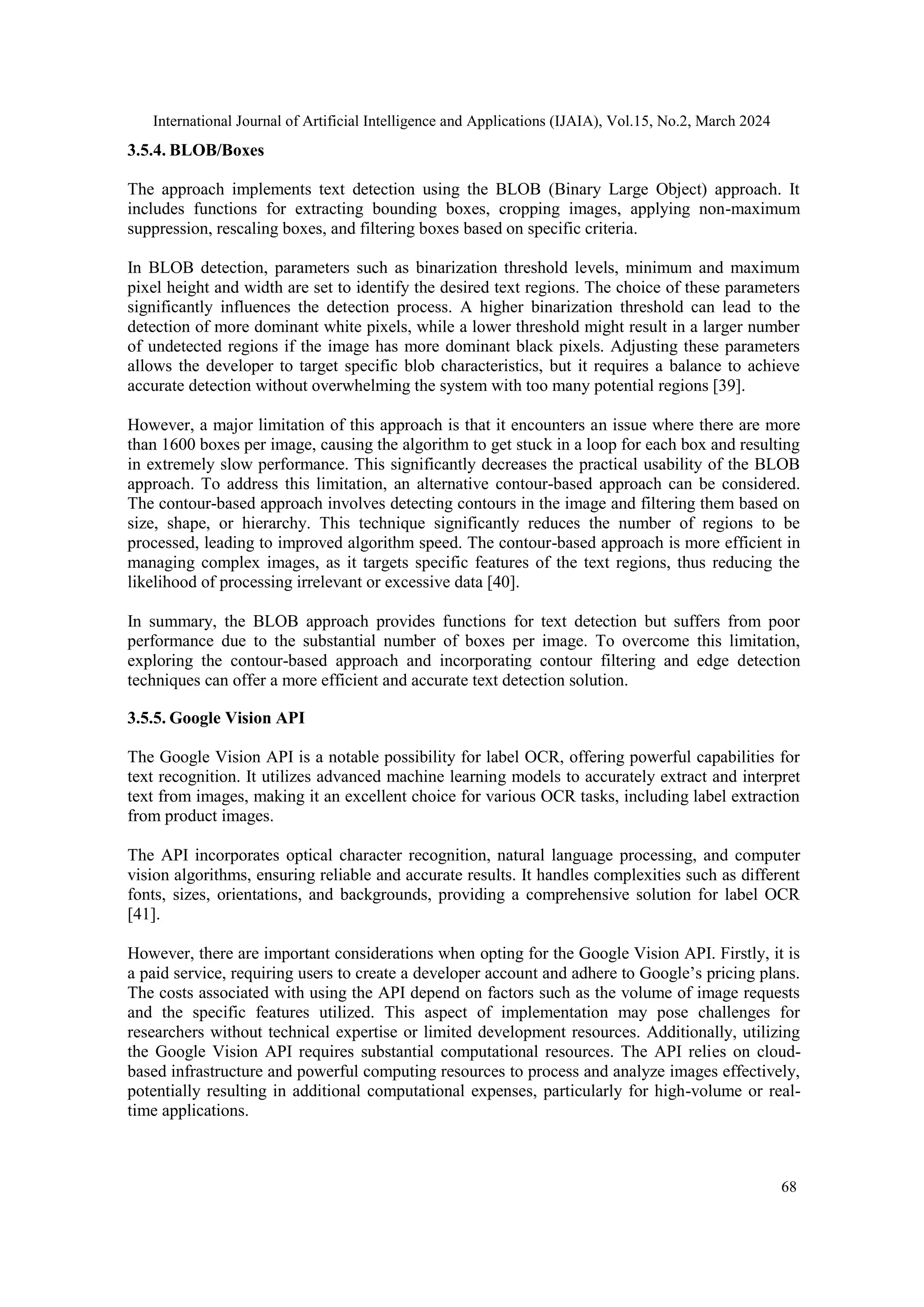 Information Extraction from Product Labels: A Machine Vision Approach | PDF