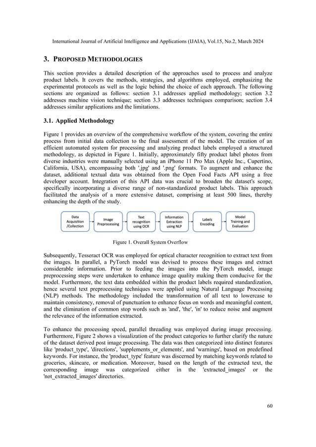 Information Extraction from Product Labels: A Machine Vision Approach | PDF