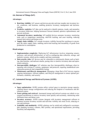 INTEGRATING INVENTORY MANAGEMENT AND DISTRIBUTION: A HOLISTIC SUPPLY ...