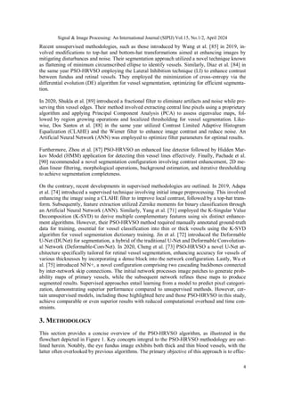 PSO-HRVSO: SEGMENTATION OF RETINAL VESSELS THROUGH HOMOMORPHIC ...
