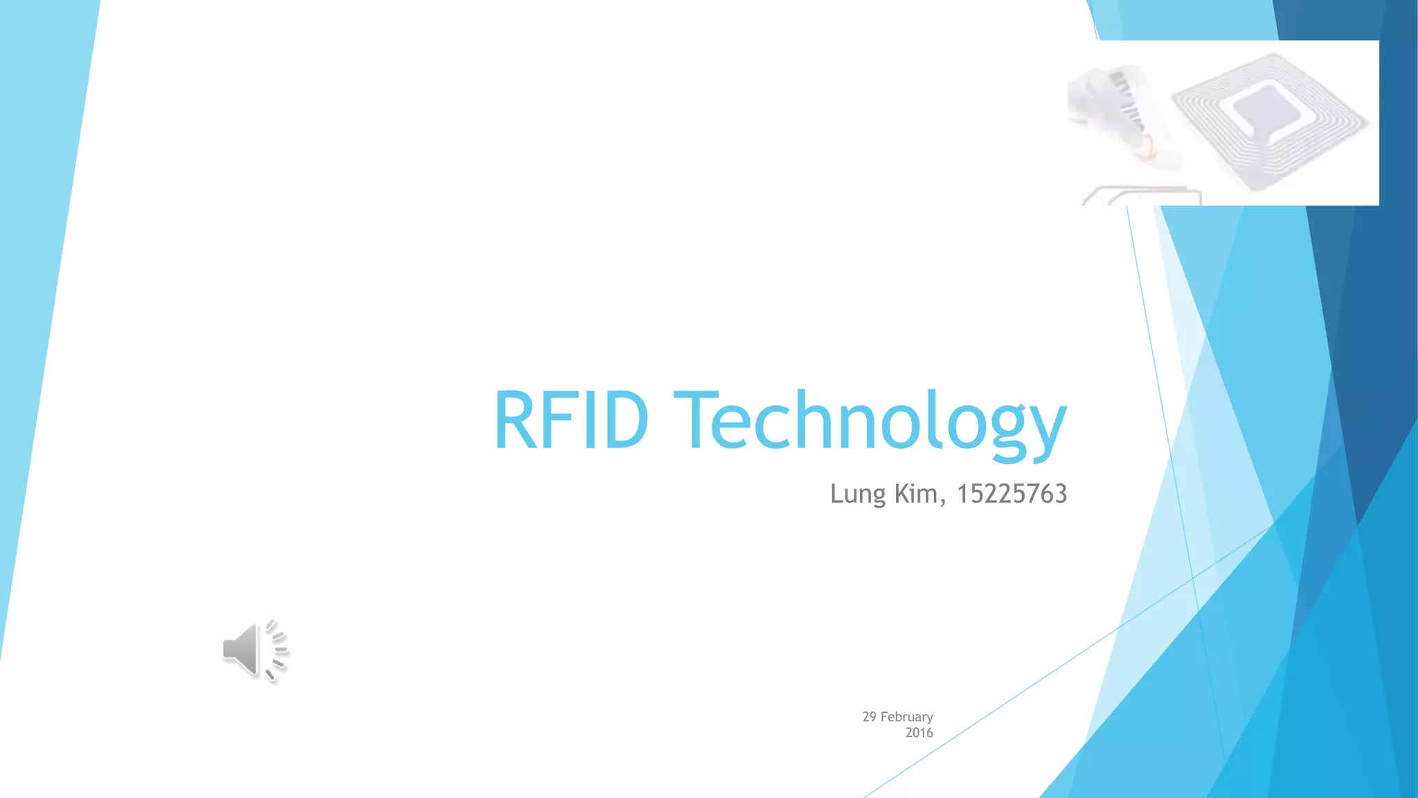 15225763 RFID Application | PPTX | Technology & Computing
