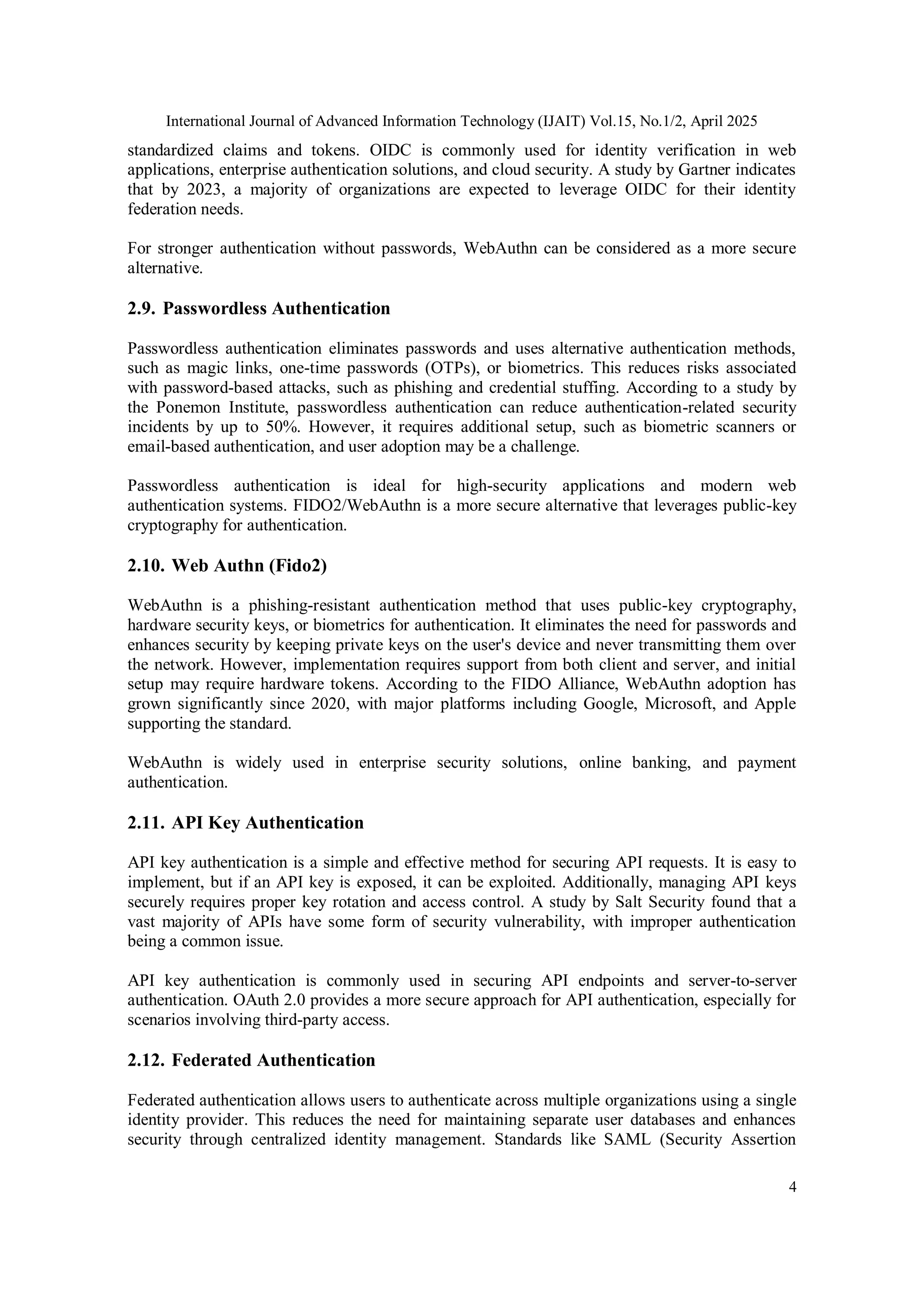 TYPES OF AUTHENTICATIONS IN WEB BASED FRONTEND | PDF