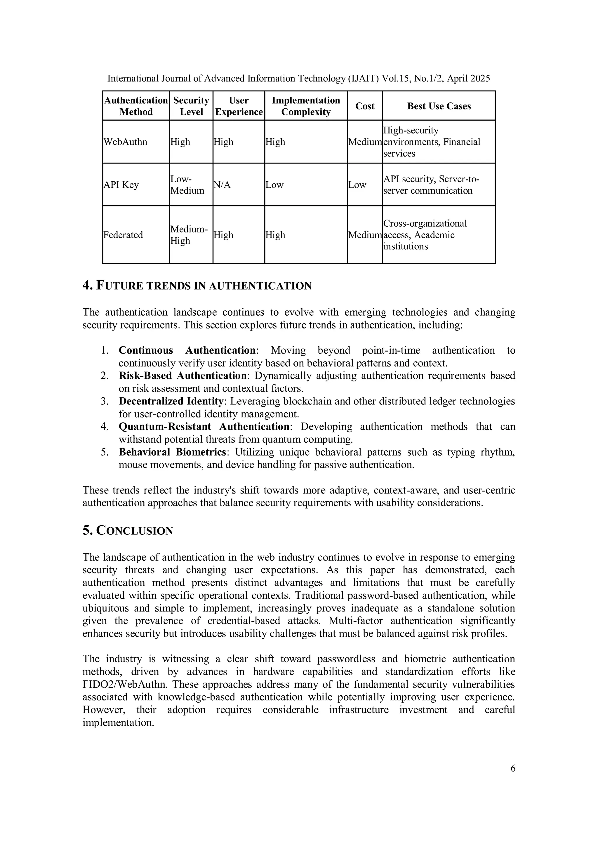 TYPES OF AUTHENTICATIONS IN WEB BASED FRONTEND | PDF