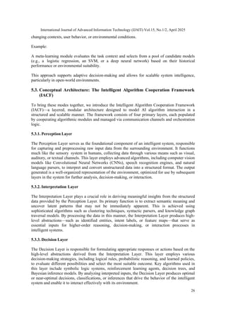 A CONCEPTUAL FRAMEWORK FOR THE COOPERATION OF AI ALGORITHMS IN INTELLIGENT SYSTEMS | PDF