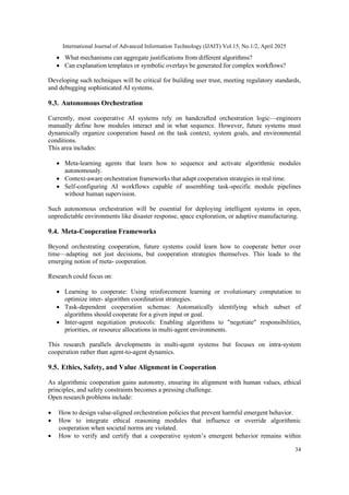 ACONCEPTUAL FRAMEWORK FOR THE COOPERATION OFAI ALGORITHMS IN ...