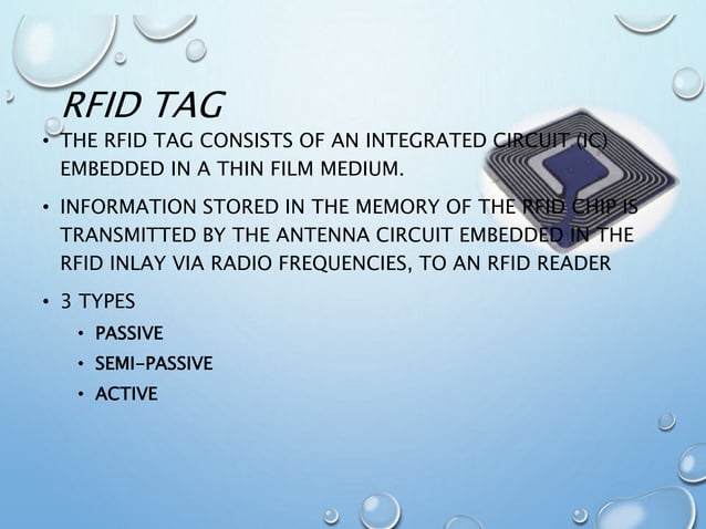 RFID Application | PPT