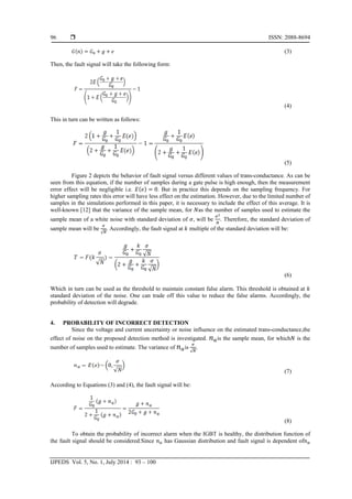 Concurrent Detection and Classification of Faults in Matrix Converter using Trans-Conductance | PDF