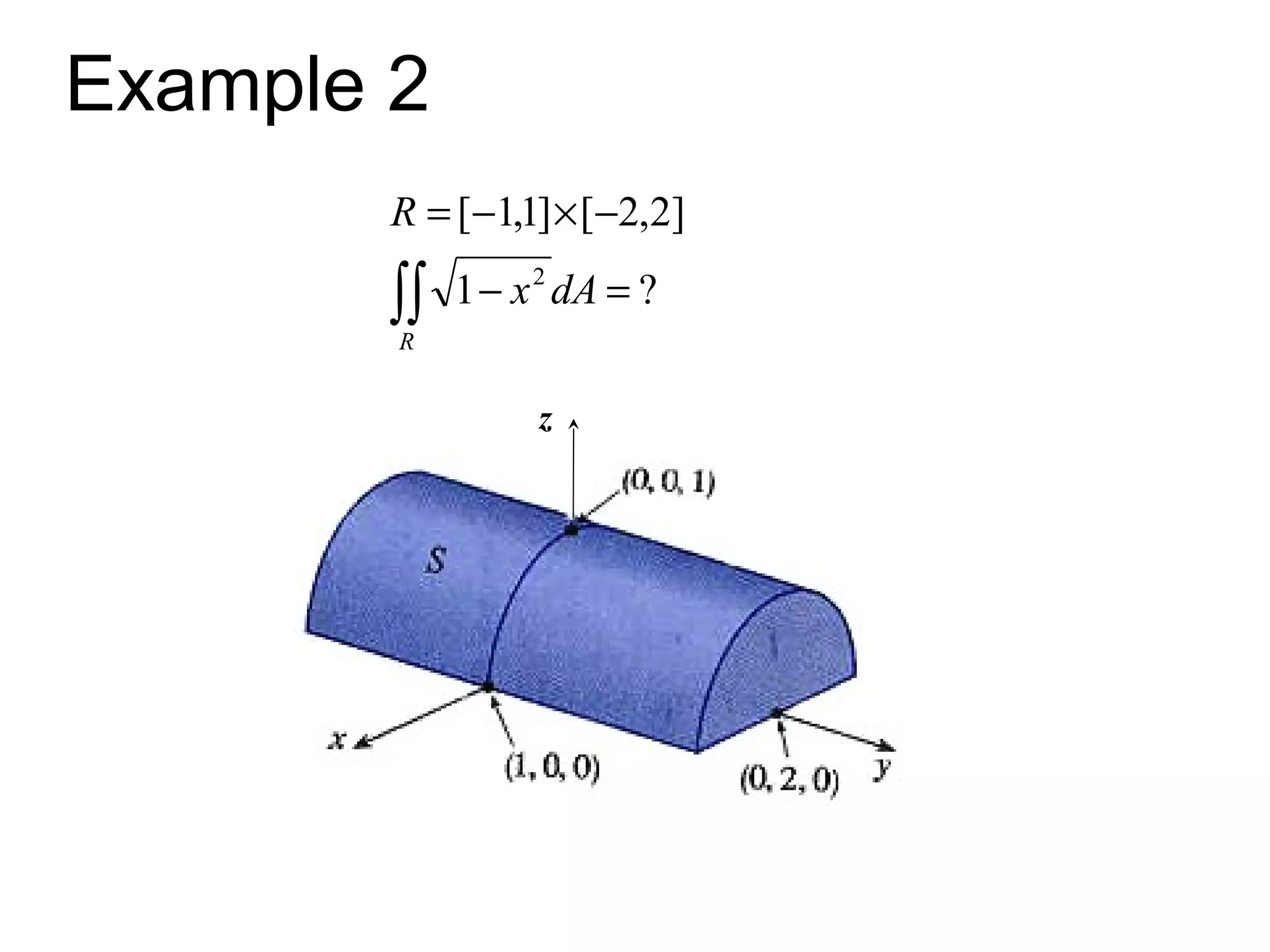 1523 double integrals | PPT | Physics | Science