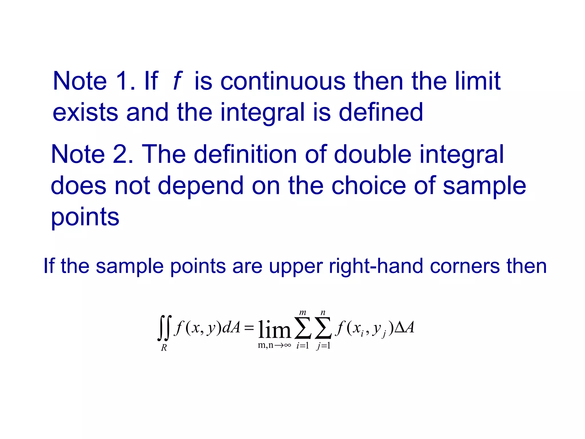1523 double integrals | PPT