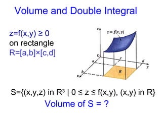 1523 double integrals | PPT | Physics | Science