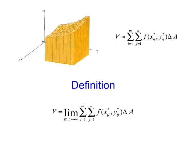 1523 double integrals | PPT | Physics | Science