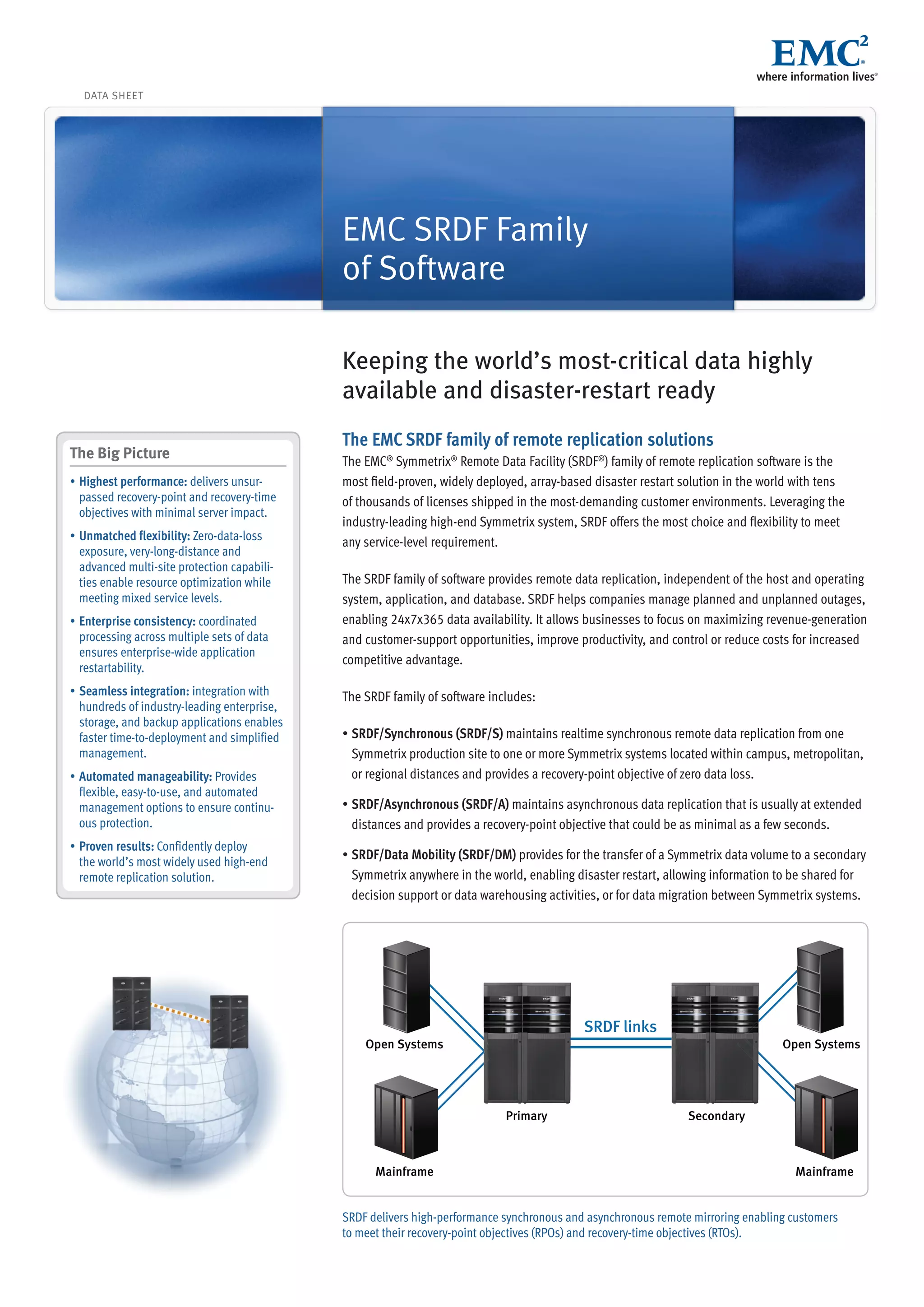 1523 emc-srdf | PDF