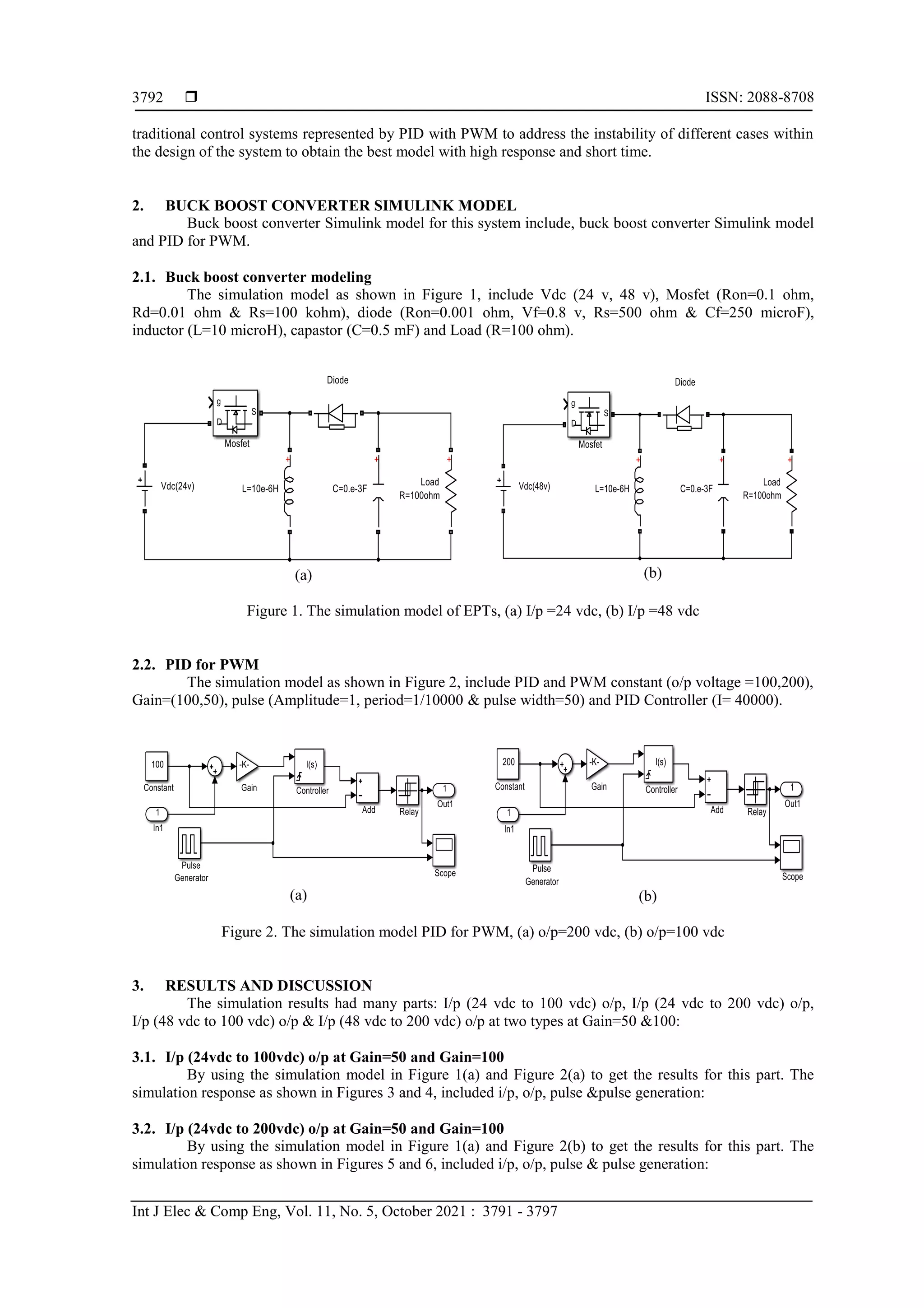 Simulation model of PID for DC-DC converter by using MATLAB | PDF